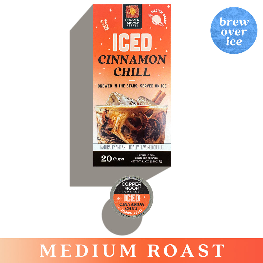 Brew Over Ice Cinnamon Chill Single Cup – Copper Moon Coffee