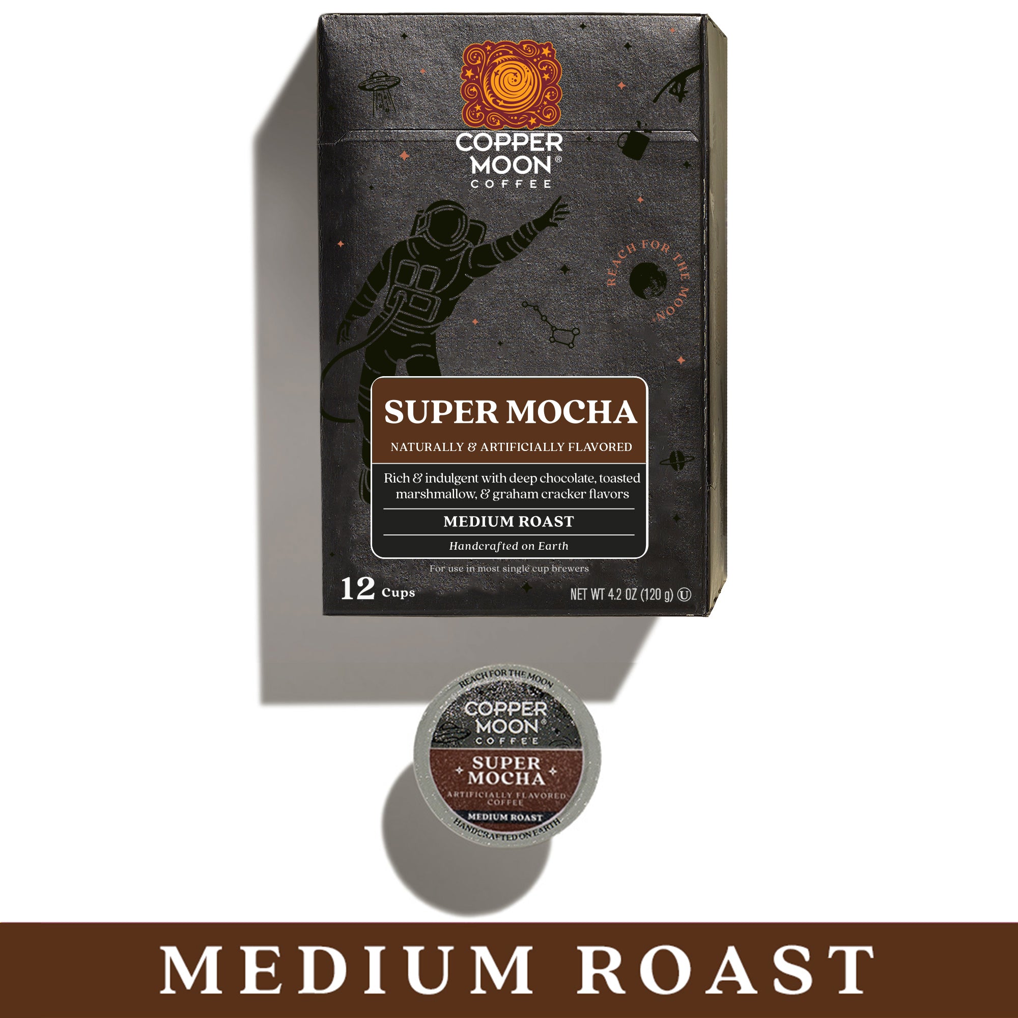 Super Mocha Single Cup – Copper Moon Coffee