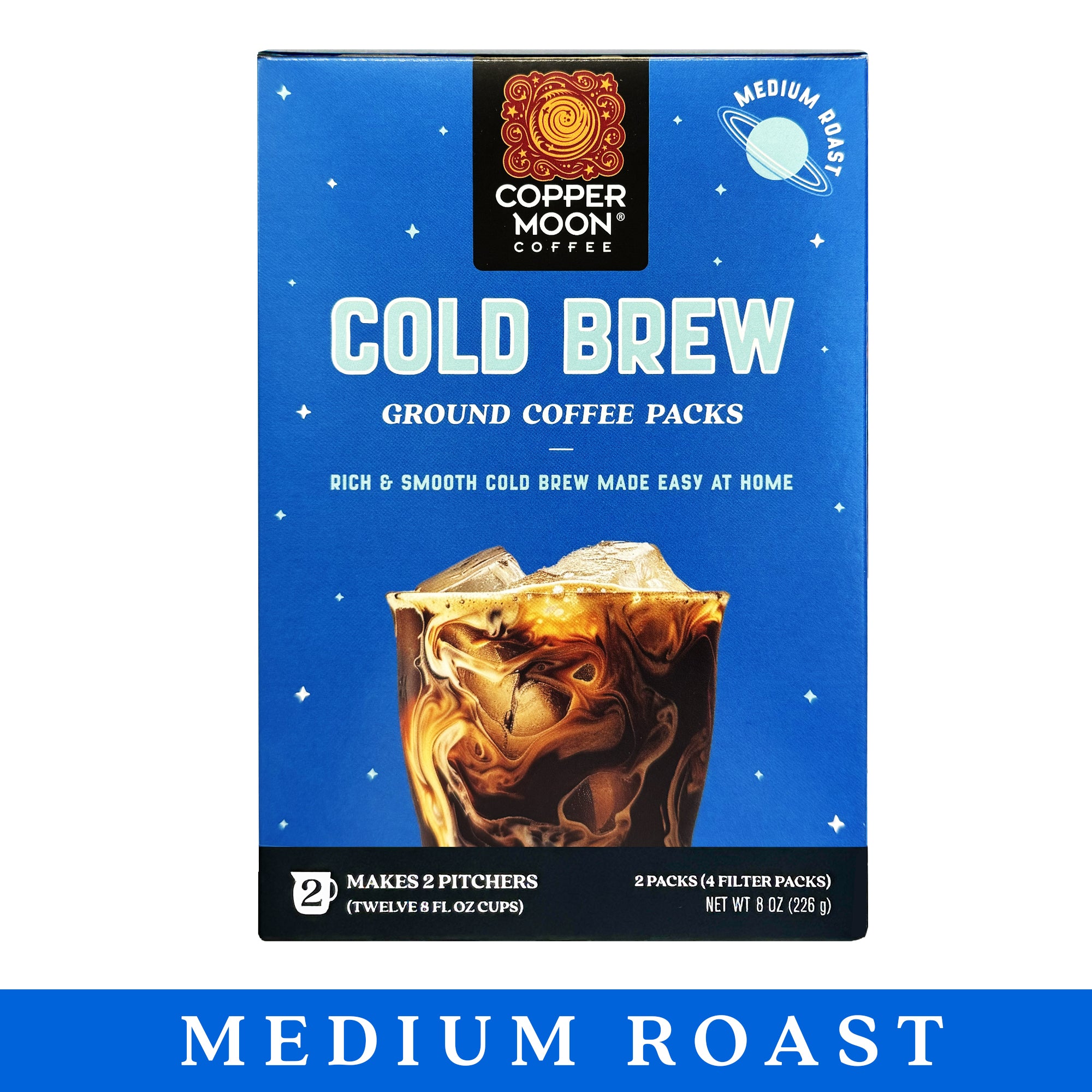 CM Cold Brew Ground Coffee Packs – Copper Moon Coffee