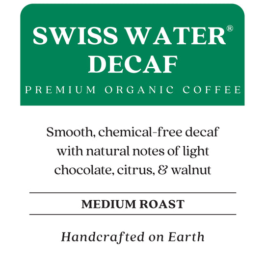 Organic Swiss Water® Decaf Coffee – Copper Moon Coffee