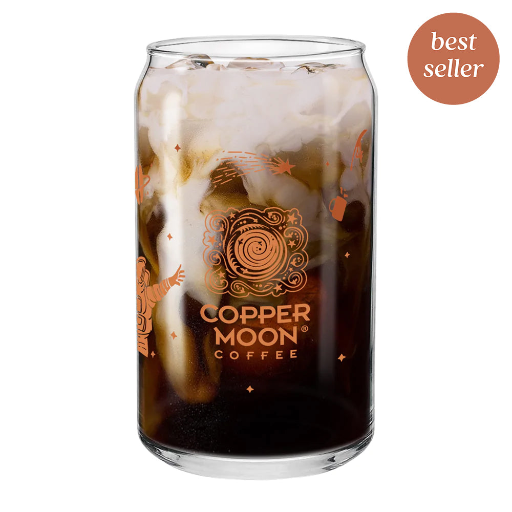 Cold Brew Can Glass | Copper Moon Coffee