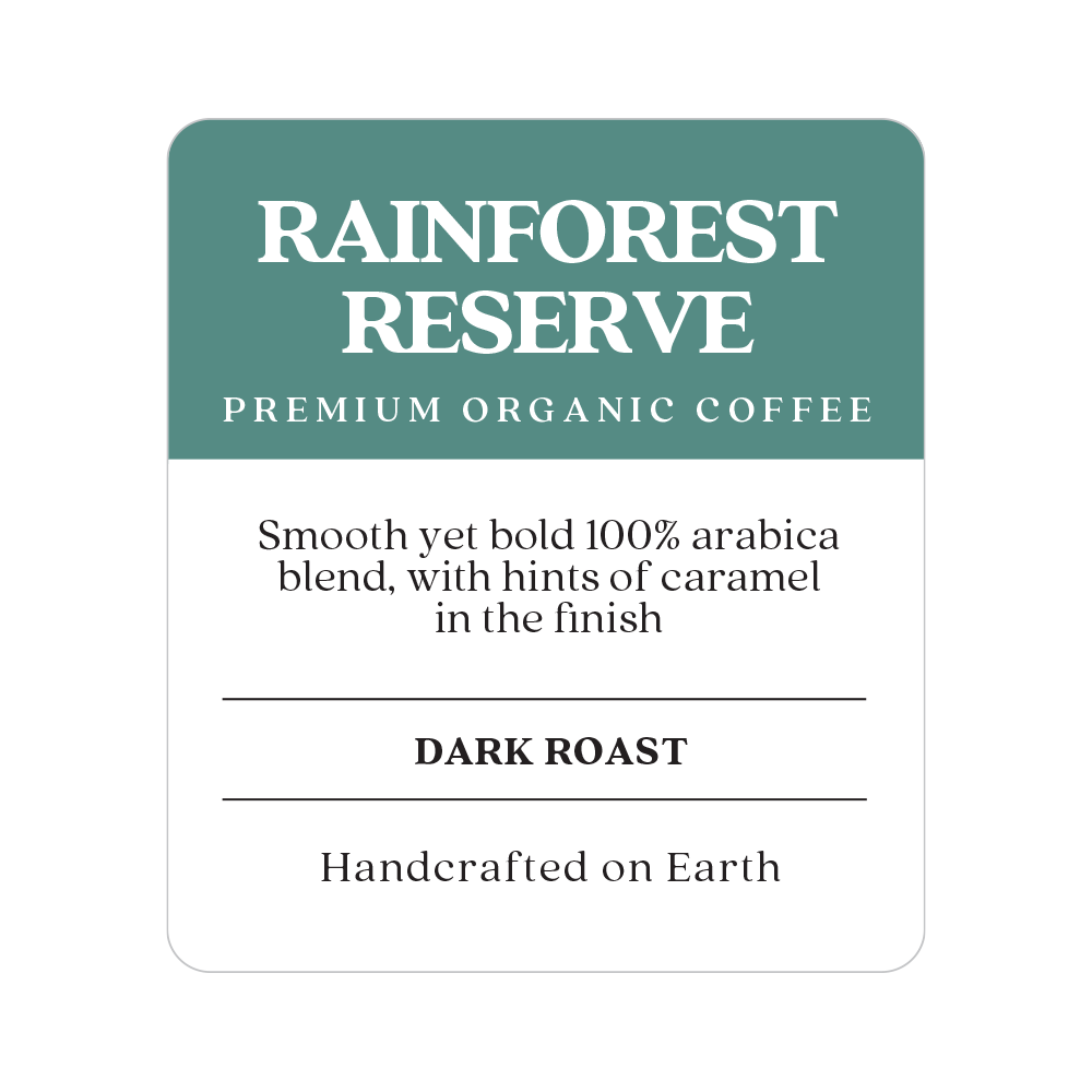 Rainforest Reserve Organic | Copper Moon Coffee