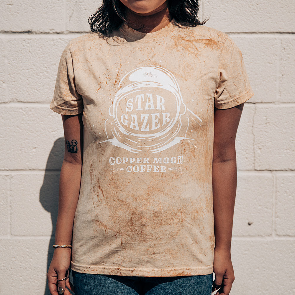 Stargazer Cosmic Color T-Shirt | Copper Moon Coffee